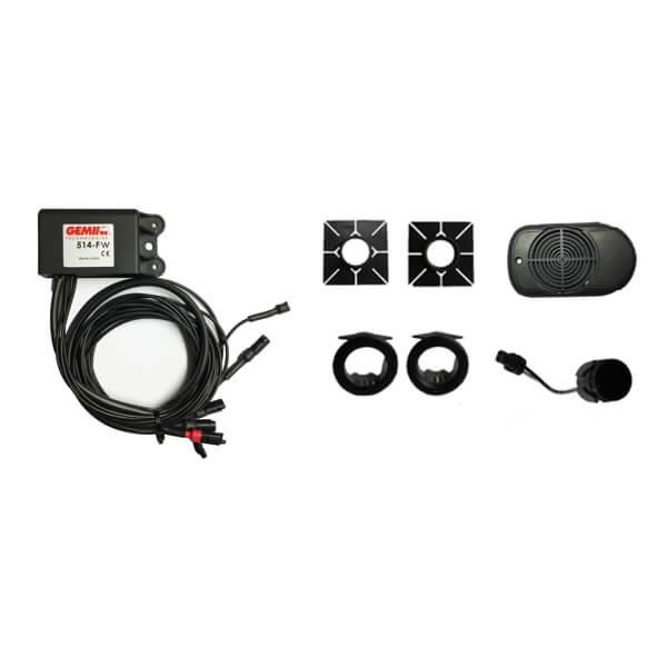 Gemini GEM-514W Kit 4 sensori parcheggio WIRELESS posteriori regolabil – TechSoundSystem.com
