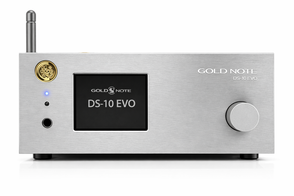 Gold Note DS-10 EVO streamer di rete, convertitore D/A e amplificatore ...