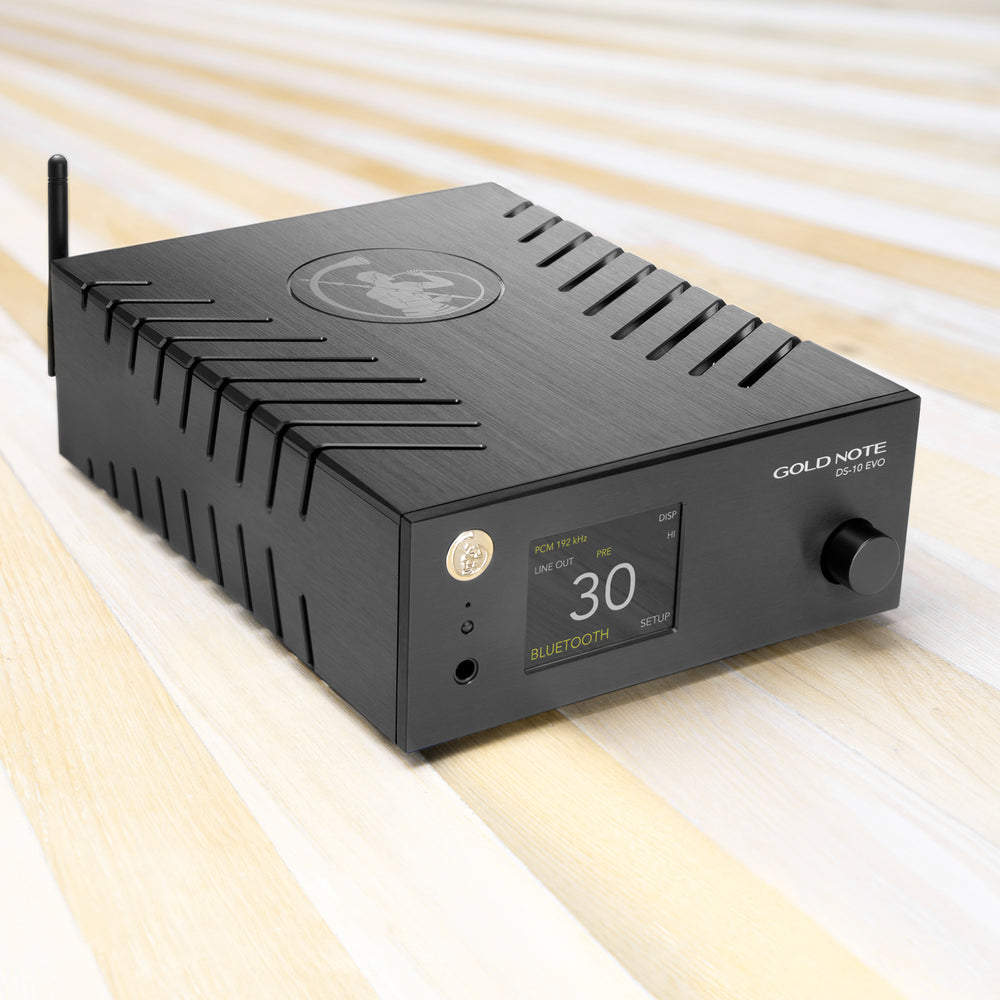 Gold Note DS-10 EVO LINE streamer di rete, convertitore D/A, preamplif ...