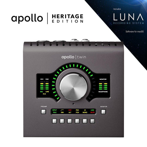 UNIVERSAL AUDIO APOLLO TWIN MKII | HERITAGE EDITION – TechSoundSystem.com